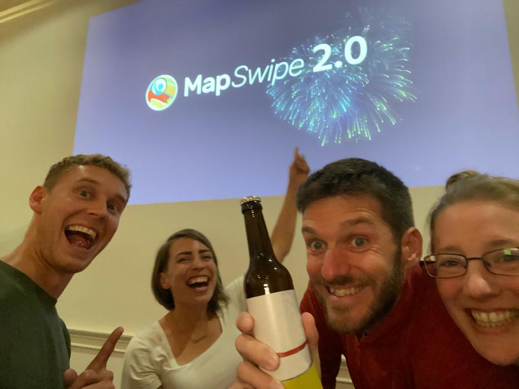 The early history of MapSwipe